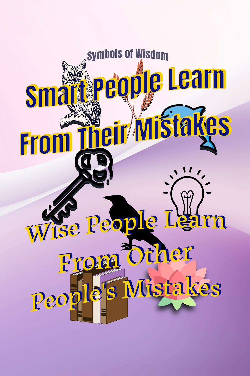 Smart Versus Wise Person Poster - posterwit.com